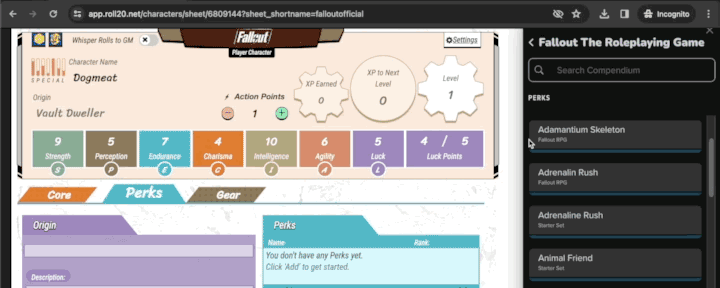 Fallout: The Roleplaying Game | Roll20 Marketplace: Digital goods for ...